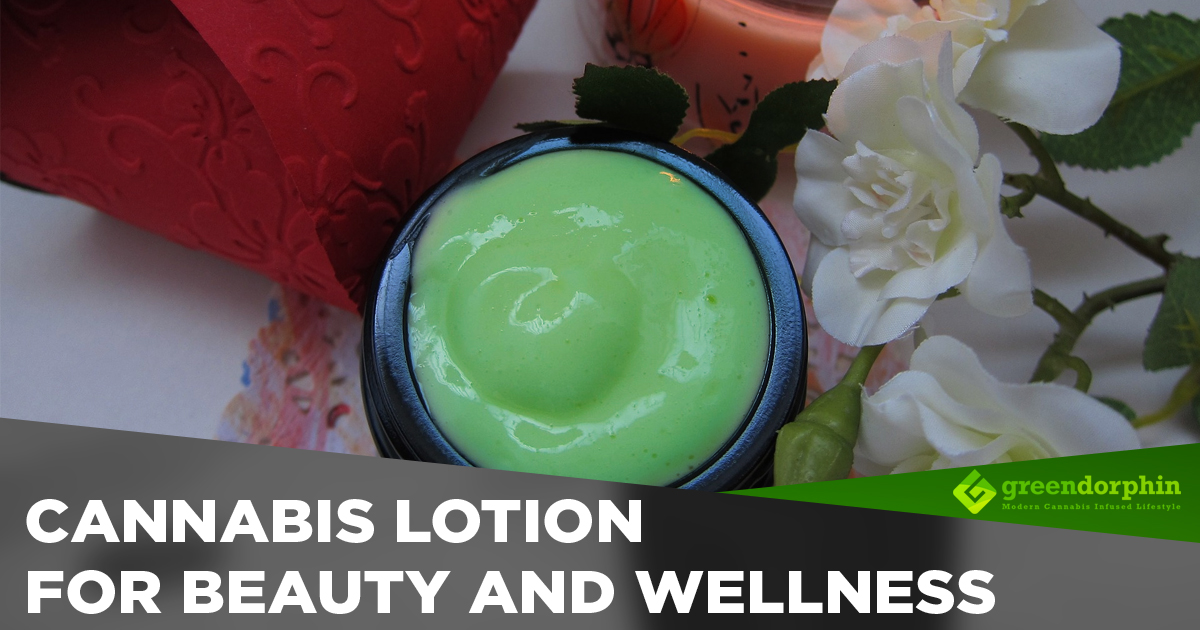 Cannabis Lotion for Beauty and Wellness