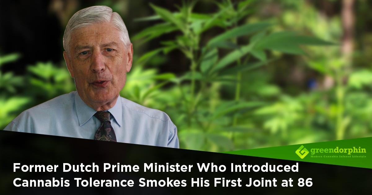 Former Dutch Prime Minister Who Introduced Cannabis Tolerance Smokes ...